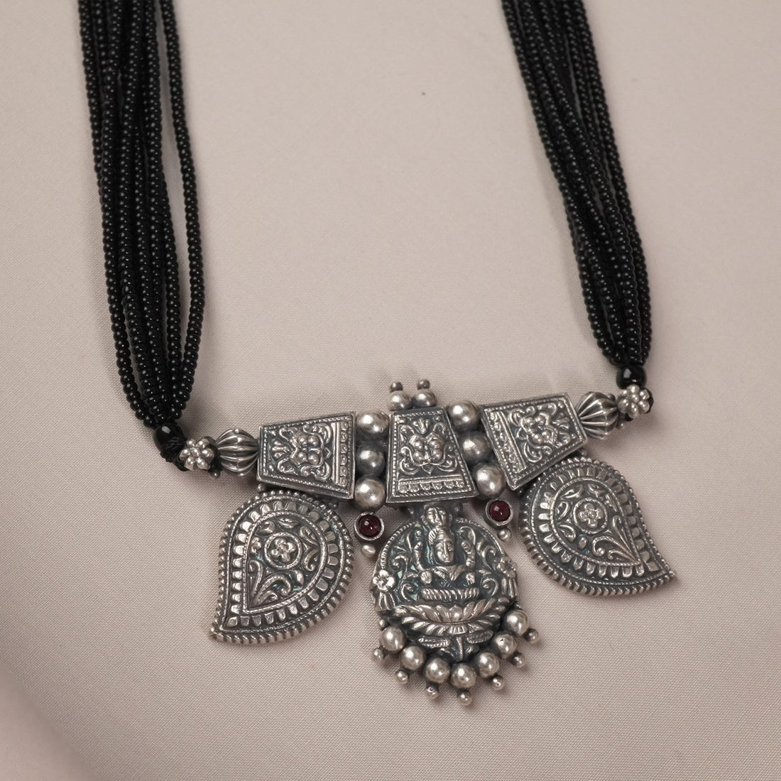Buy silver mangalsutra online with free shipping. – Siddhi Silver
