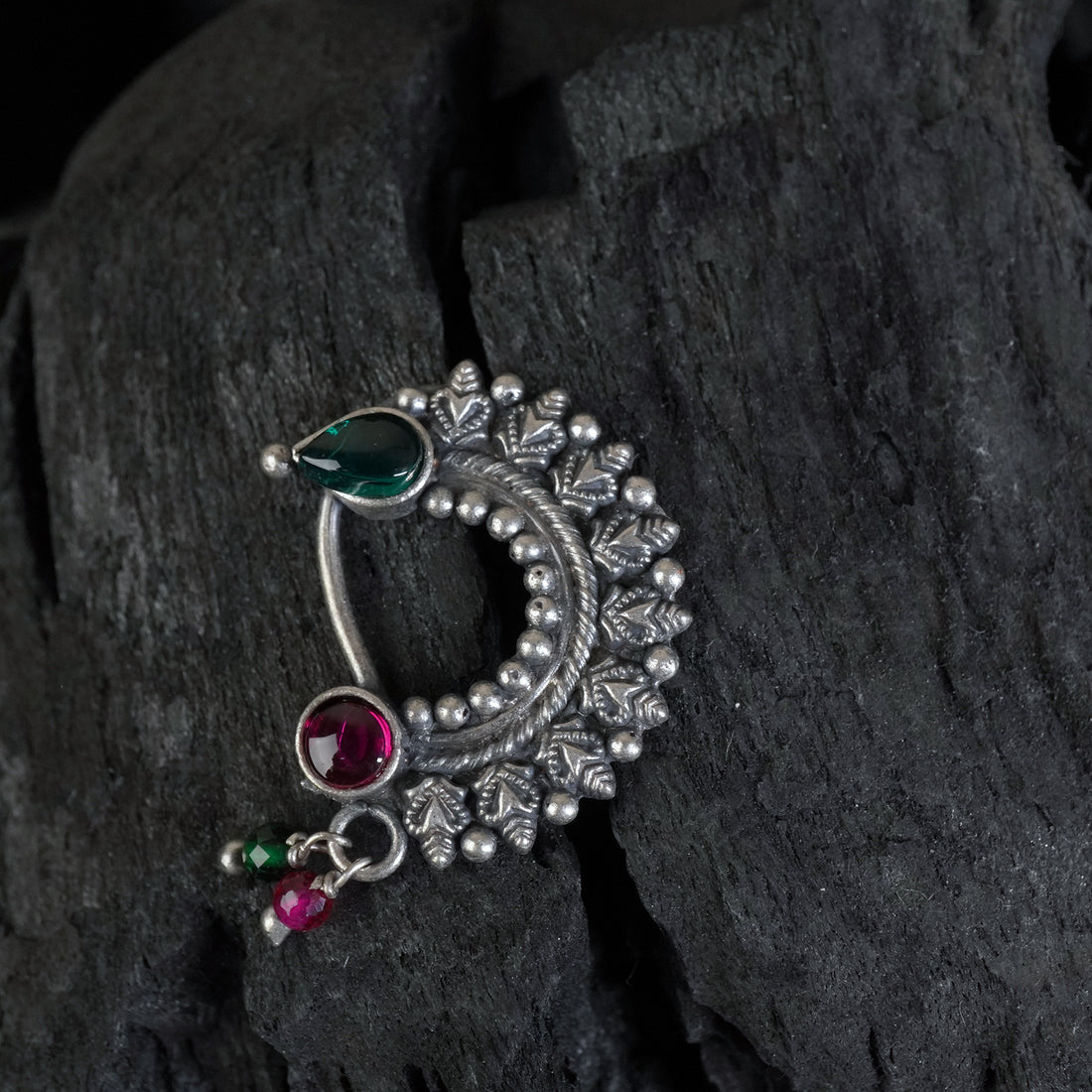 Shop Handmade Silver Marathi Nath Designs Online. – Siddhi Silver