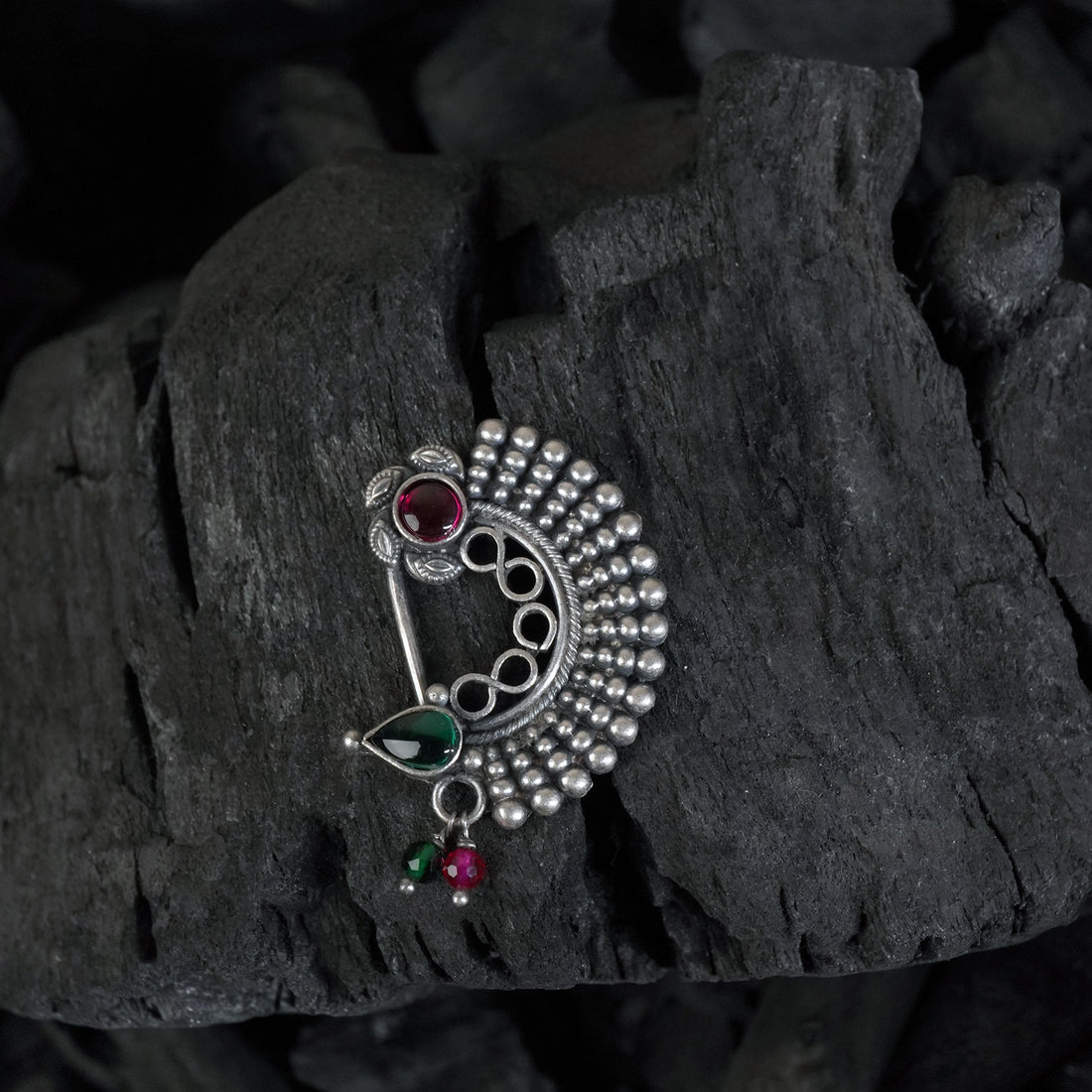 Maharashtrian Silver Nath – Siddhi Silver