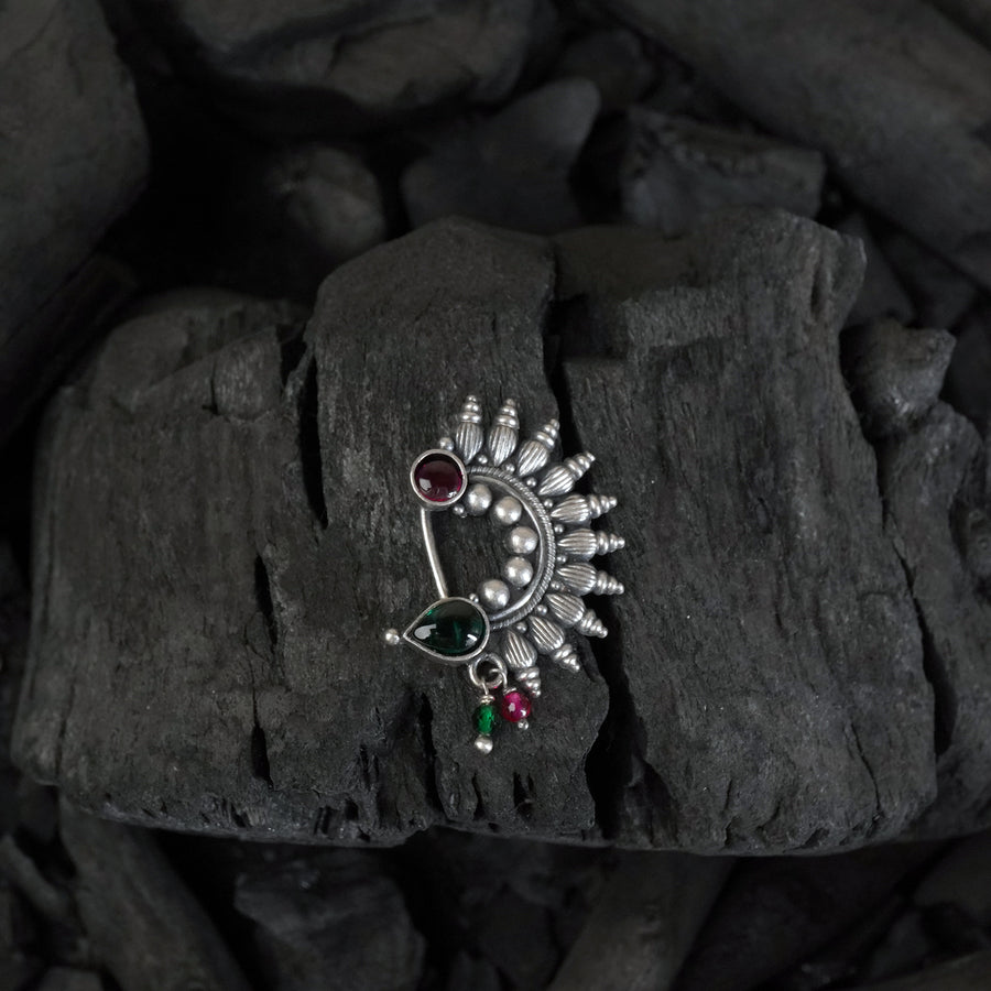 Maharashtrian Silver Nath – Siddhi Silver